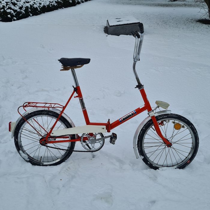 Rower składany Romet Wigry 2 składał retro vintage prl Pszczyna • OLX.pl