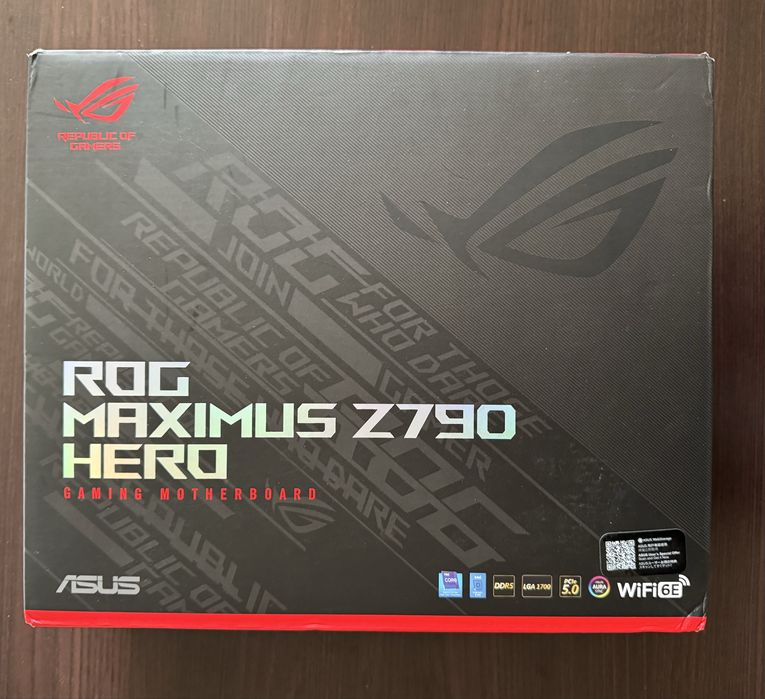 Plyta głowna i procesor Asus ROG Maximus Z790 Hero + Intel i9 14900KF ...