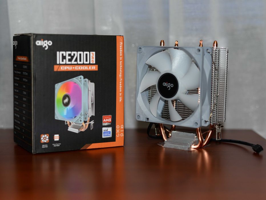 Кулер RGB Aigo Ice 200 PRO новий: 399 грн. - Комплектуючі та аксесуари Луцьк на Olx