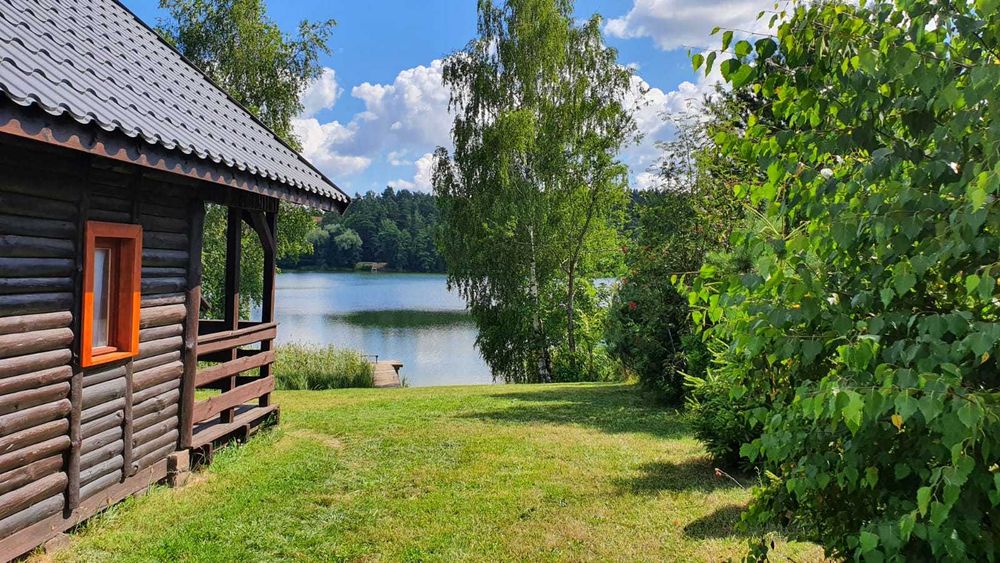 Domek z własną linią brzegową jeziora Mazury Domki letniskowe Noclegi ...
