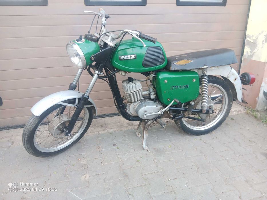 MZ TS 125 Dokumenty Oryginał Szydłowiec • OLX.pl