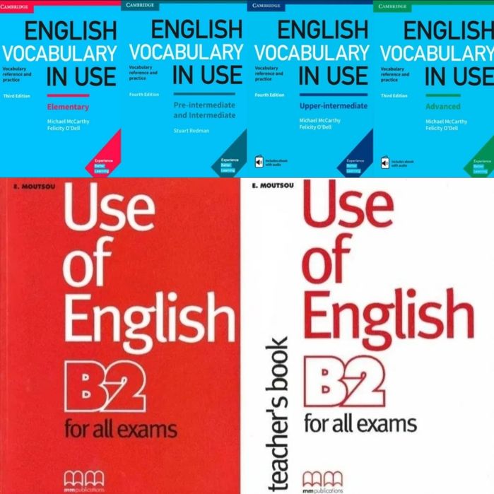 Use of English B2 // English Vocabulary In Use A1-C1 (всі рівні): 25 ...