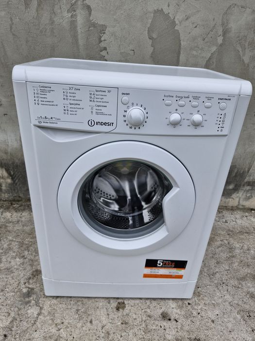 Pralka Slim INDESIT Water 5kg/1200/A++ Gwarancja Dowóz GRATIS Gorzów ...