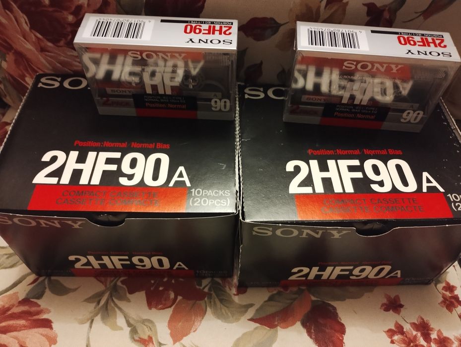 Kasety magnetofonowe Sony HF90 nowa 2 kasety ostatnie z dobrych Warszawa Wawer • OLX.pl