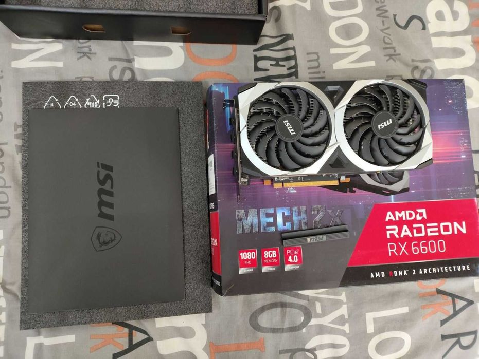 Radeon MSI RX 6600/6600XT, 8GB MERCH/MSI GamingX: 9 300 грн ...
