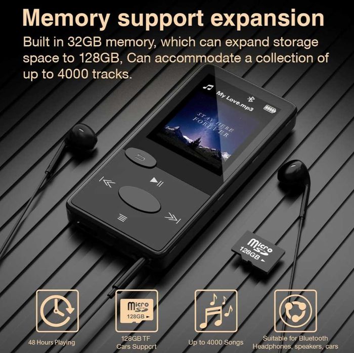 MP3-плееры с Bluetooth 5.3 HiFi: 980 грн. - Mp3 плеєри Харків на Olx