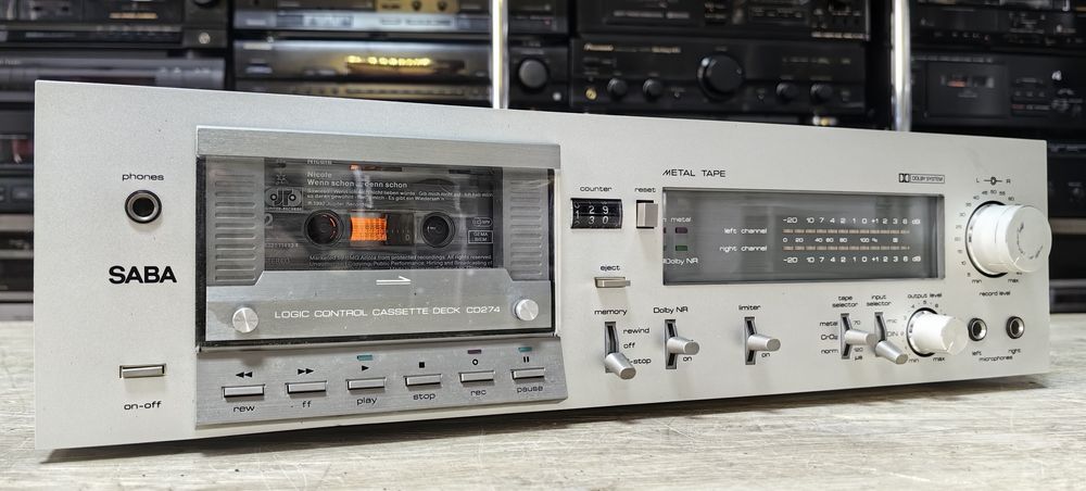 Касетний програвач Saba CD274: 3 000 грн. - Cd / md / вінілові ...