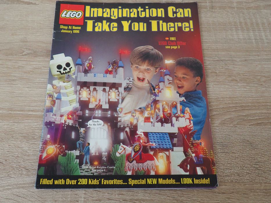 Lego magazyn castle pirates z 1996 roku shop at home Strażów • OLX.pl