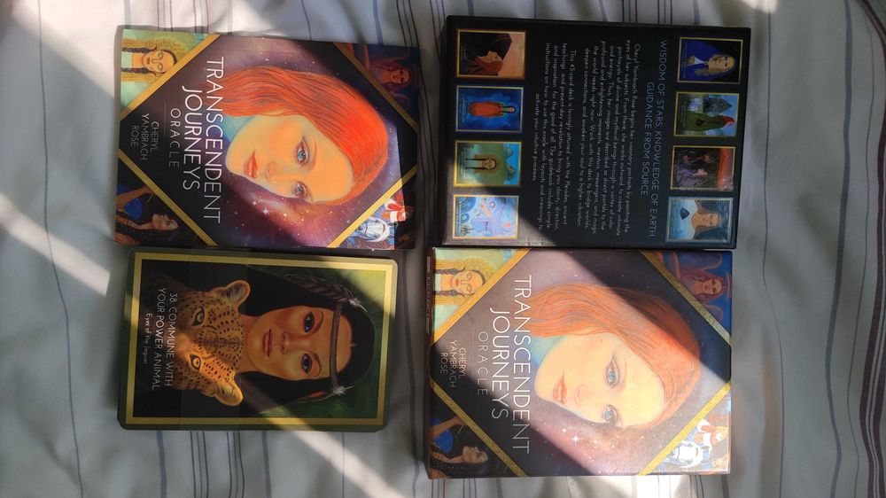 Karty do wróżenia Oracle Transcendent Journeys English Szczecin Centrum • OLX.pl