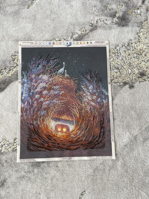 Вишивка бісер картина «Гніздо 1 000 грн Витвори майстрів рукоділля Київ на Olx