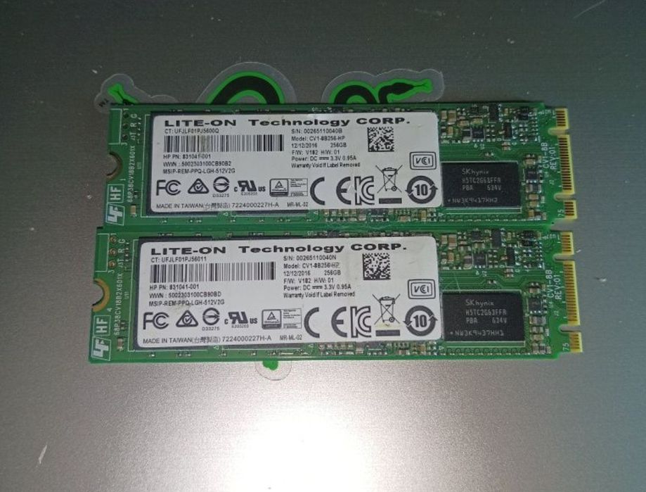 SSD M.2 256GB різні: 1 500 грн. - Комплектуючі та запчастини Біла ...