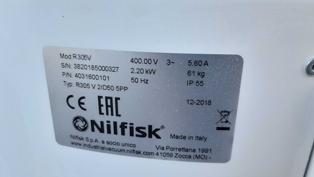 Odkurzacz przemysłowy NILFISK R 305 / VHV 320 S3 / Karcher Sułów • OLX.pl