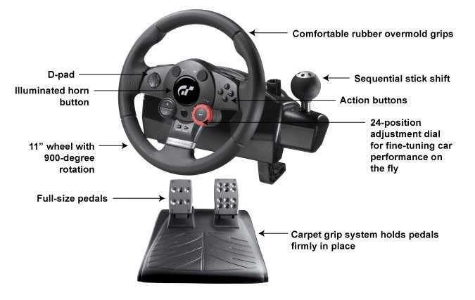 Ігрове кермо Logitech Driving Force GT: 3 999 грн. - Аксесуари Золочів ...
