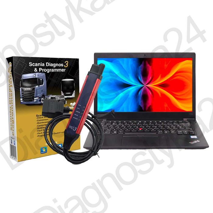 ZESTAW Scania SDP3 2.58 + Scania XCOM + Scania MULTI Polska Wersja ...