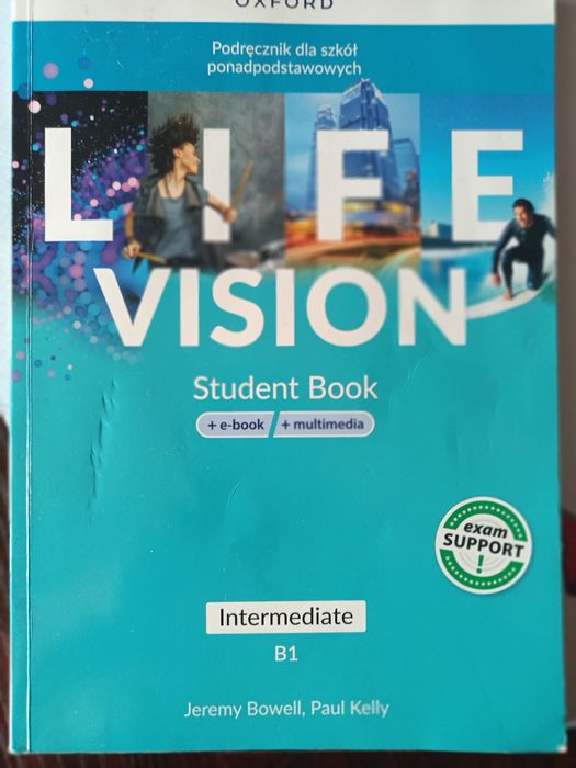 Podręcznik , Angielski, Life Vision Intermediate B1 Jaworzno • OLX.pl