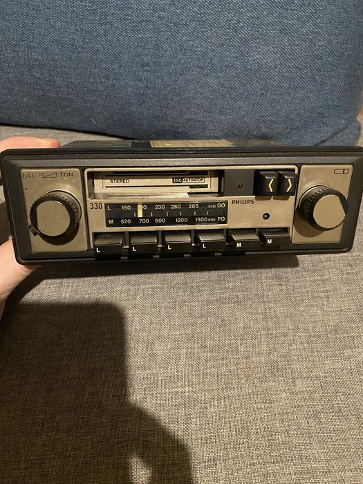 Ретро вінтаж автомагнітола phillips: 3 000 грн. - Philips Київ на Olx
