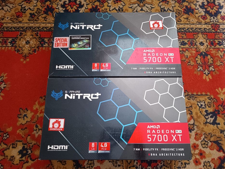 Sapphire 5700XT Nitro+ 8Gb Special Edition: 3 800 грн. - Комплектуючі та аксесуари Шпола на Olx
