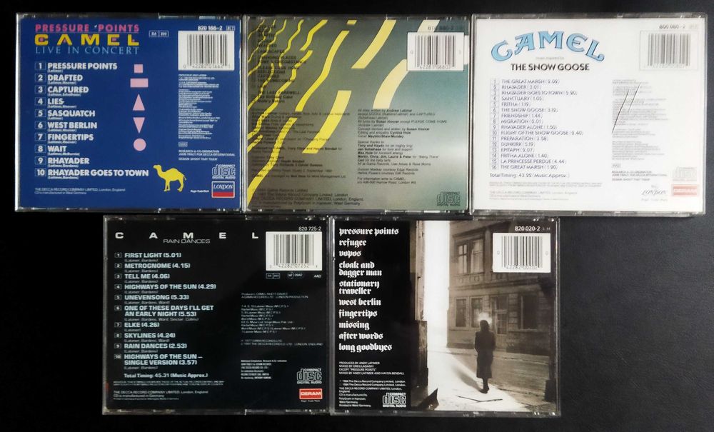 Płyty CD brytyjskiego zespołu CAMEL Szczecinek • OLX.pl