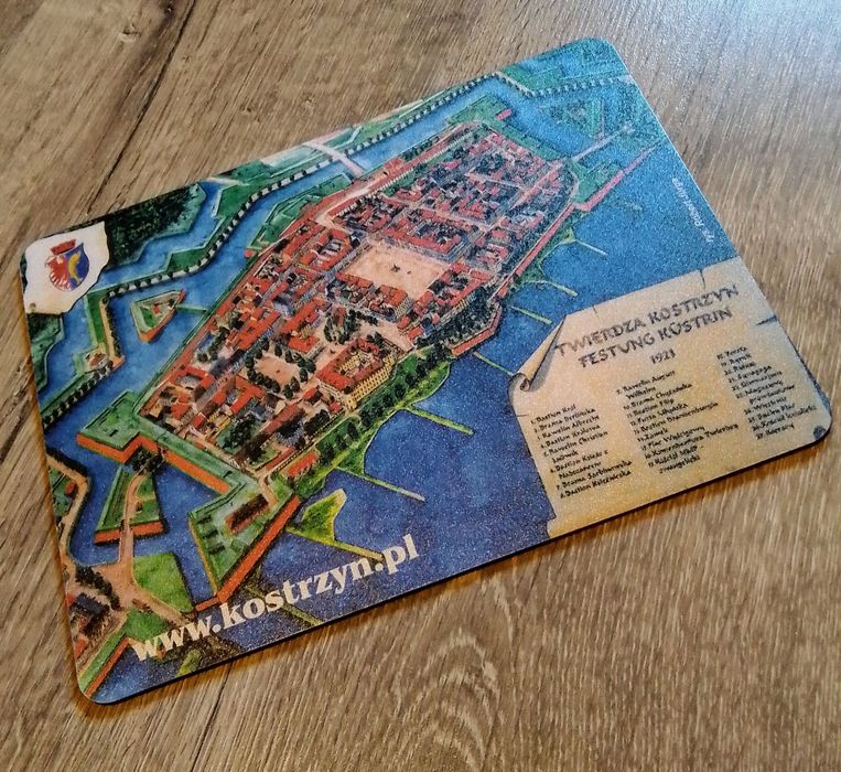 Twierdza Kostrzyn 1921 plan mapa Gorzów Wielkopolski • OLX.pl
