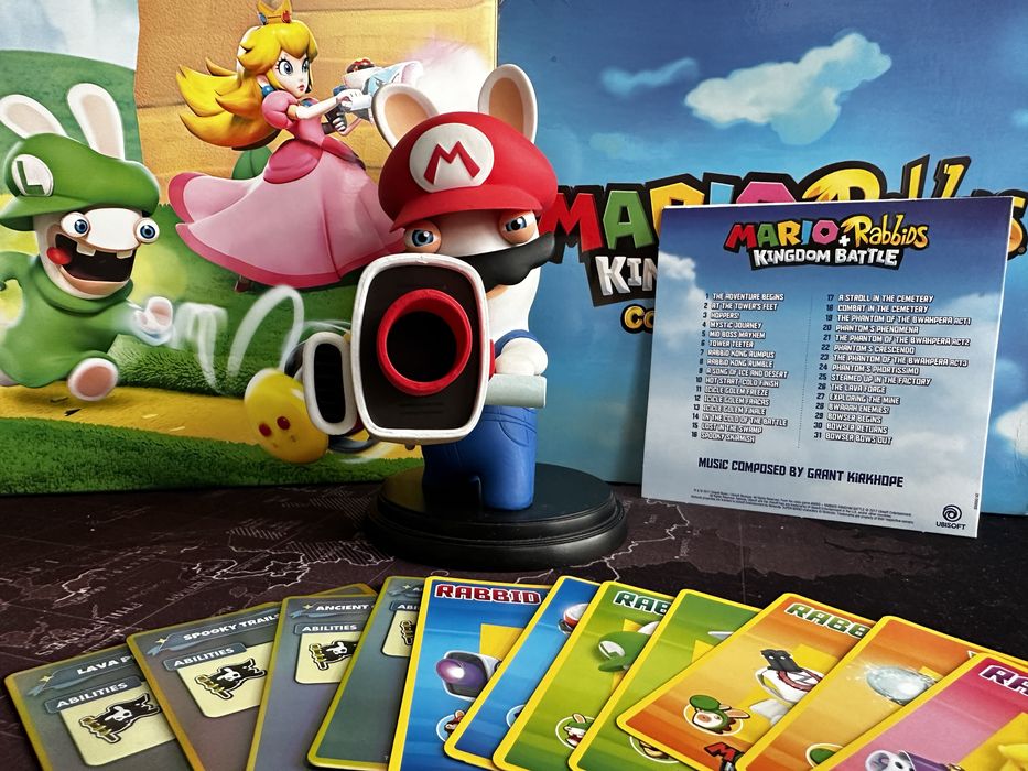 Mario Rabbids Kingdom Battle Collector’s Edition kart soundtrac bezgry ...