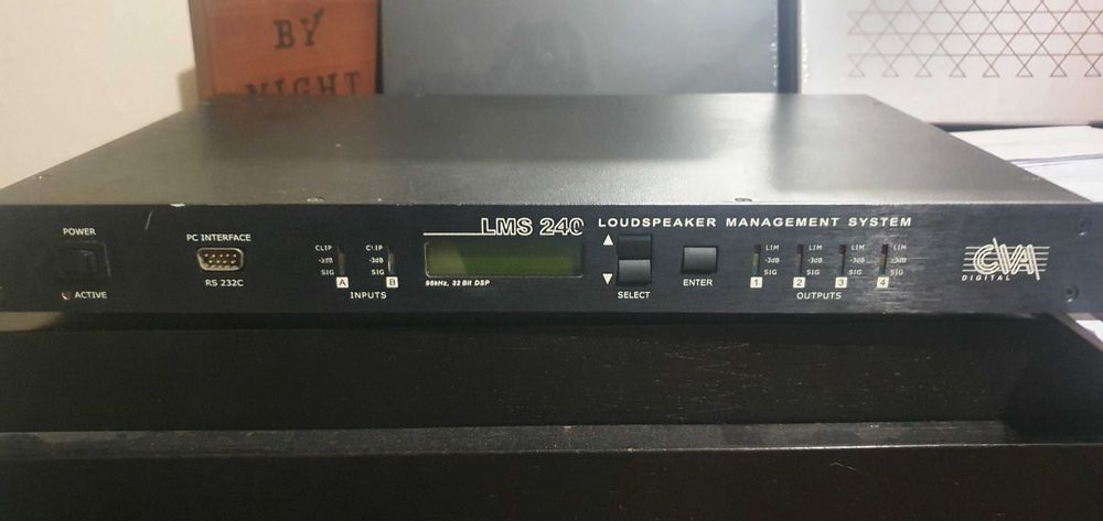 CVA LMS 240 - Controlador de Sistema Som (Crossover) Ilha • OLX Portugal
