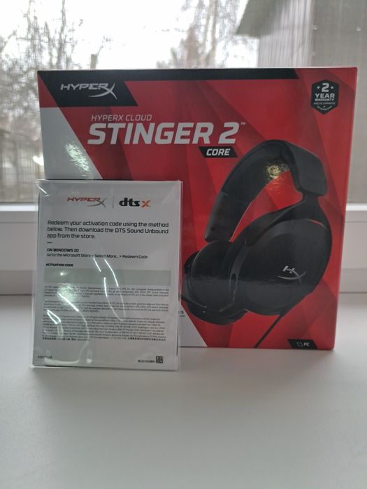 Продам Навушники HyperX Cloud Stinger 2 Core PC 3.5mm Black: 600 грн. - Навушники Дніпро на Olx