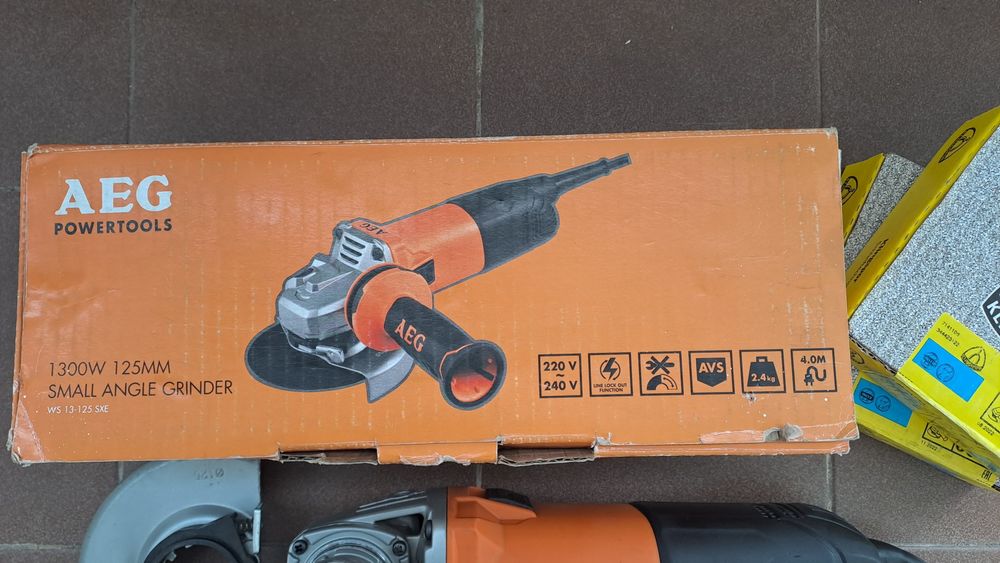 Szlifierka kątowa WS13-125 SXE AEG Szczecin Świerczewo • OLX.pl