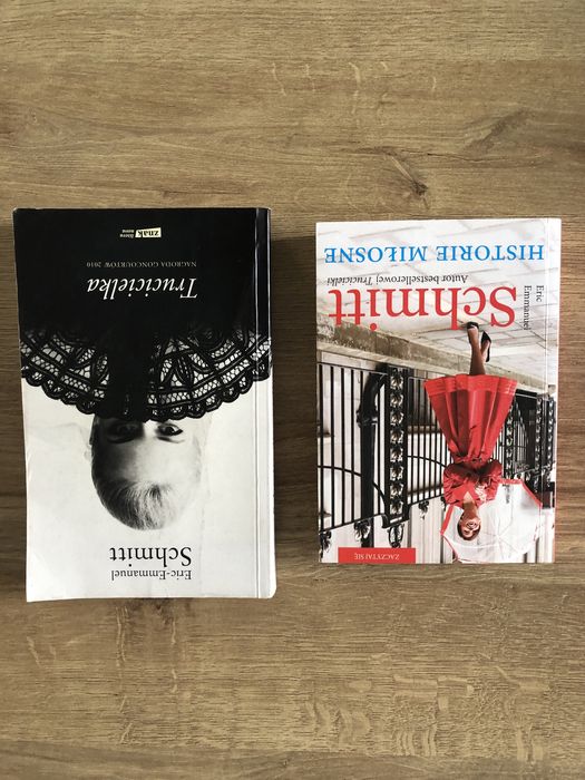 Eric Emmanuel Schmitt Trucicielka oraz Historie miłosne Rzeszów • OLX.pl