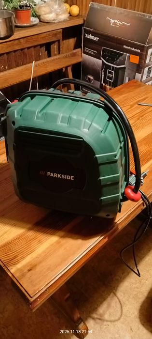 Kompresor PARKSIDE z automatycznym bębnem 1100W Błonie • OLX.pl