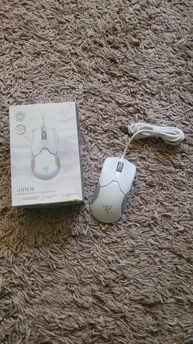 Mysz komputerowa Razer Viper 5g Chroma biała Bielsko-Biała • OLX.pl
