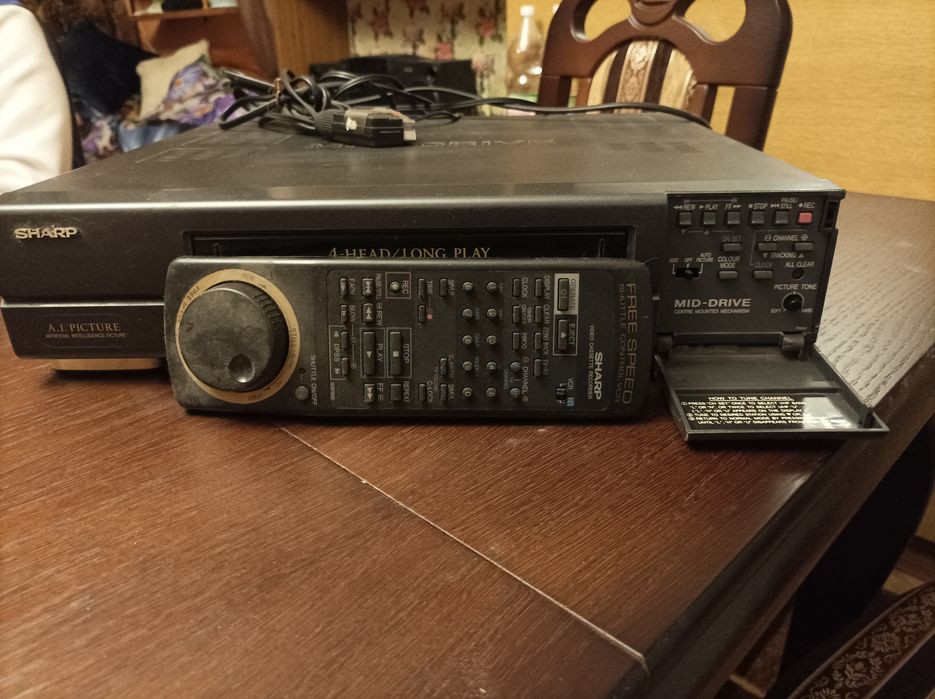 Odtwarzacz VHS Sharp kasety zestaw Warszawa Wola • OLX.pl