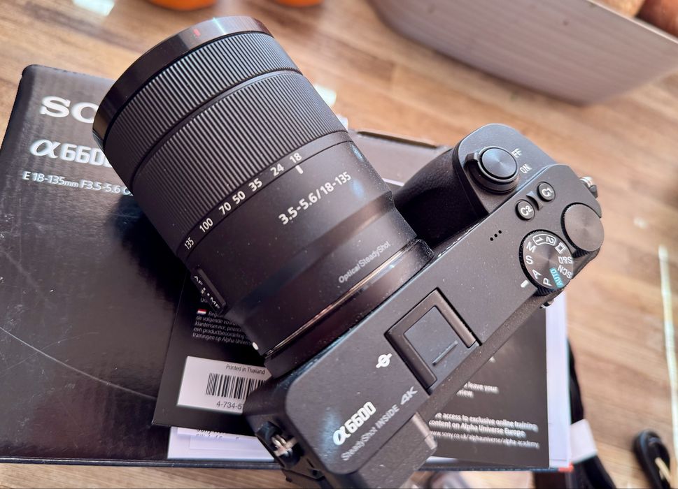 Aparat Sony A6600 + 18-135mm, komplet Nowy Dwór Mazowiecki • OLX.pl