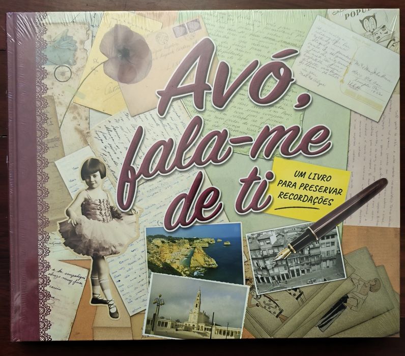 Livros de memórias Avô fala-me e de ti e Avó fala-me de ti Valongo • OLX.pt