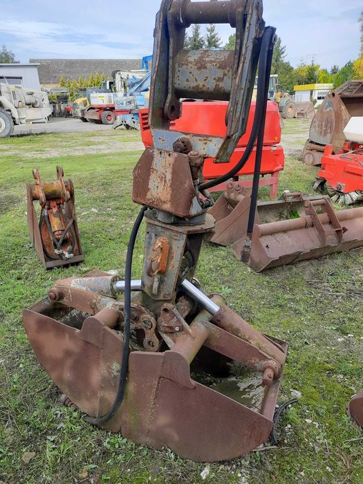 Czerpak do koparki obrotowy ATLAS z rotatorem chwytak Gorzów ...