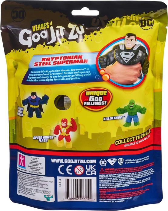 ОРИГИНАЛ! Гуджитсу Супермен Heroes Goo Jit Zu DC Kryptonian Superman ...