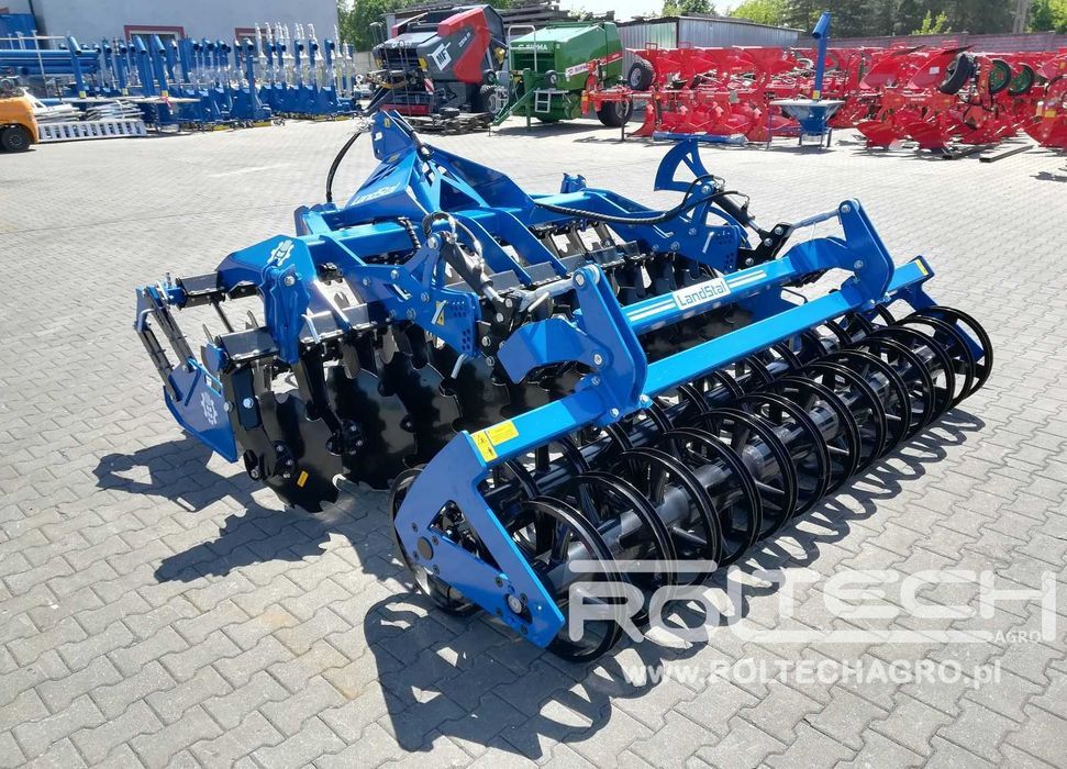 Brona Talerzowa Agregat 2,5 2,7 3m HELAGRO LANDSTAL GRANO AGRONA ...