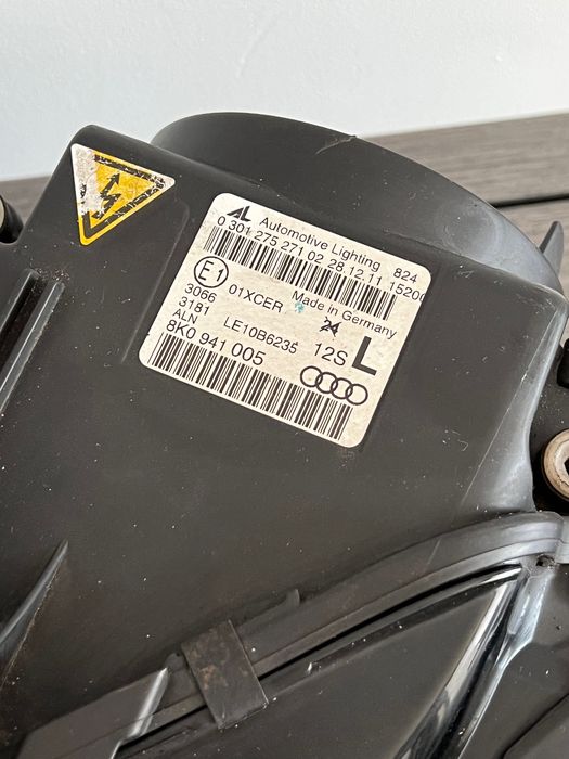 Комплект фар Audi A4 b8 рестайлинг 8K0941006 8k0941005 права ліва: 20 ...