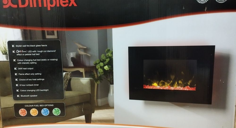 Kominek elektryczny Dimplex Toluca Deluxe Bakałarzewo • OLX.pl