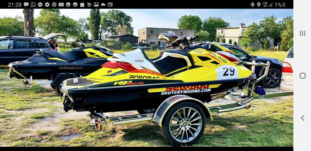 Skuter Wodny Chip Tuning RXP 300 RXT 260 GTX 255 215 riva Racing SPARK ...