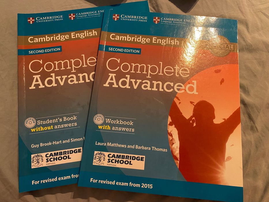 Conjunto Complete Advanced Cambridge English Students’ Book + Workbook ...