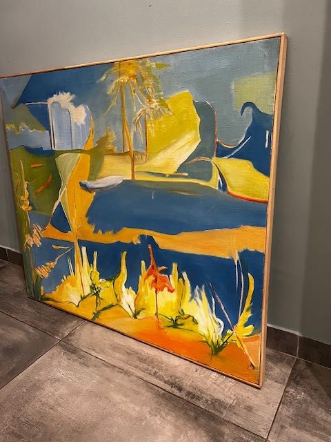 Obraz olejny abstrakcja Gliwice Trynek • OLX.pl