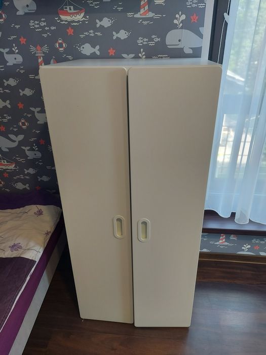 Szafa dla dziecka IKEA SMÅSTAD PLATSA biała 60x57x123 cm Mikołów Centrum • OLX.pl