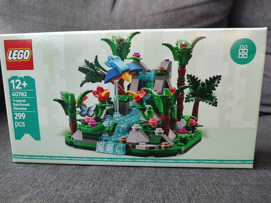 LEGO Icons 40782 NOWY Diorama z tropikalnym lasem deszczowym Gniezno ...