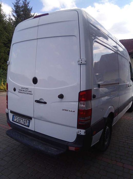 Mercedes SPRINTER 216, 2,2 CDi, 2014r. WSZYSTKO SPRAWNE na polskich nr ...