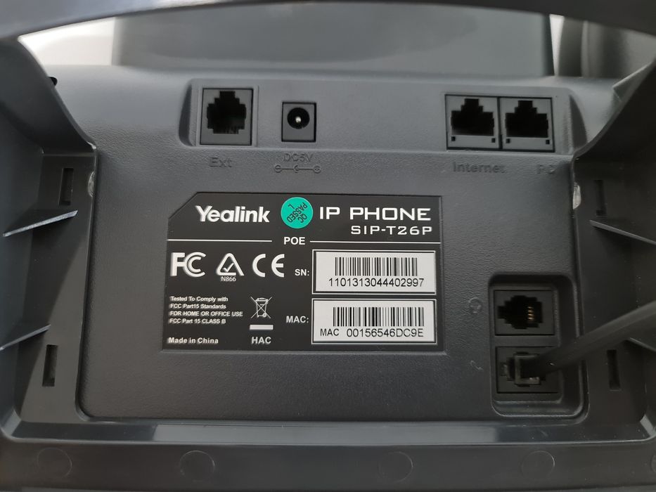 Telefone SIP Yealink T26P São Bartolomeu de Messines • OLX Portugal