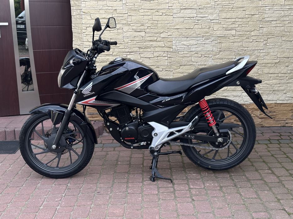 Honda CB125F , 2016r. Kat.A1,B Super Stan! RATY / TRANSPORT Biała ...