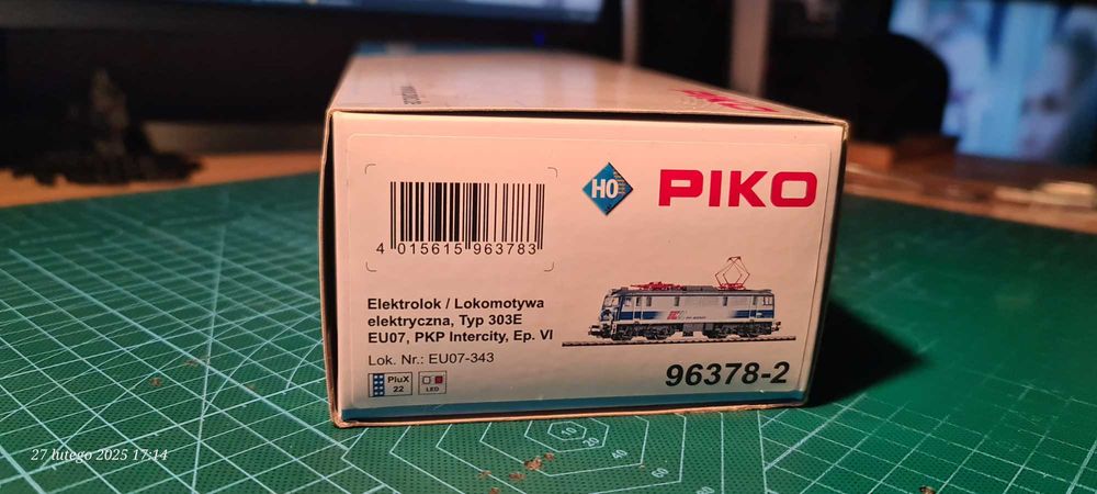 H0 Lokomotywa elektryczna EU07-343 Piko 96378-2 Nowa Gliwice Kopernika • OLX.pl