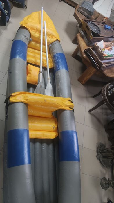 Каяк Байдарка Crivit Inshore 335 лодка надувная SUP САП весло каноэ: 4 ...