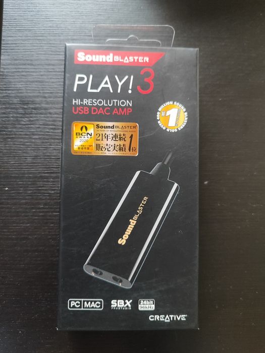 Wzmacniacz słuchawkowy Creative Sound Blaster 3 Zalasewo • OLX.pl