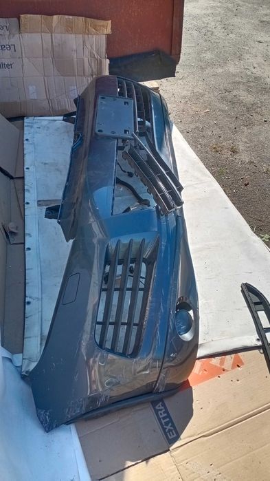 Бампер передний губа Volkswagen Touareg NF Туарег 2 Разборка 2010-2018: ...